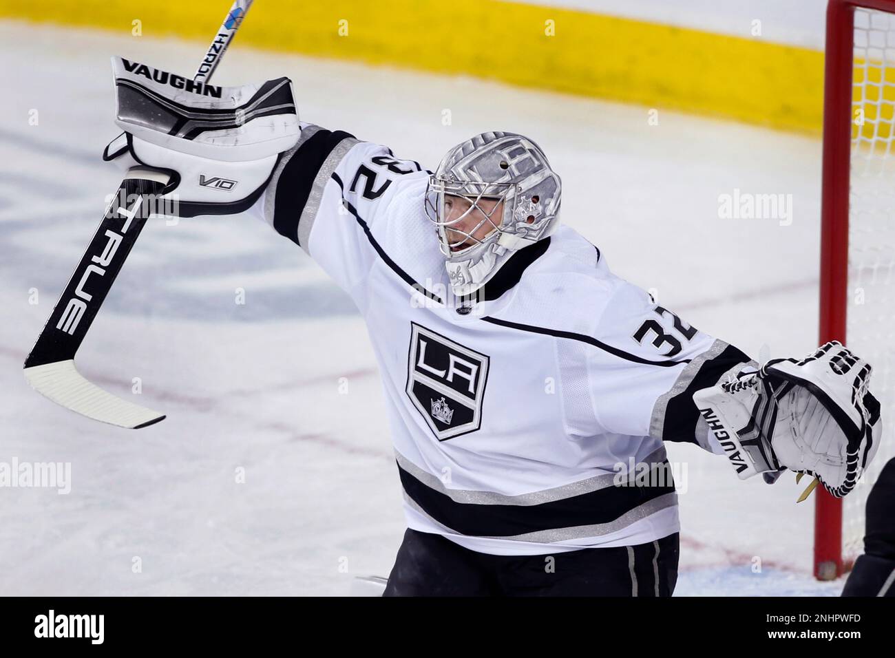 NHL profile photo on Los Angeles Kings goalie Jonathan Quick during a ...