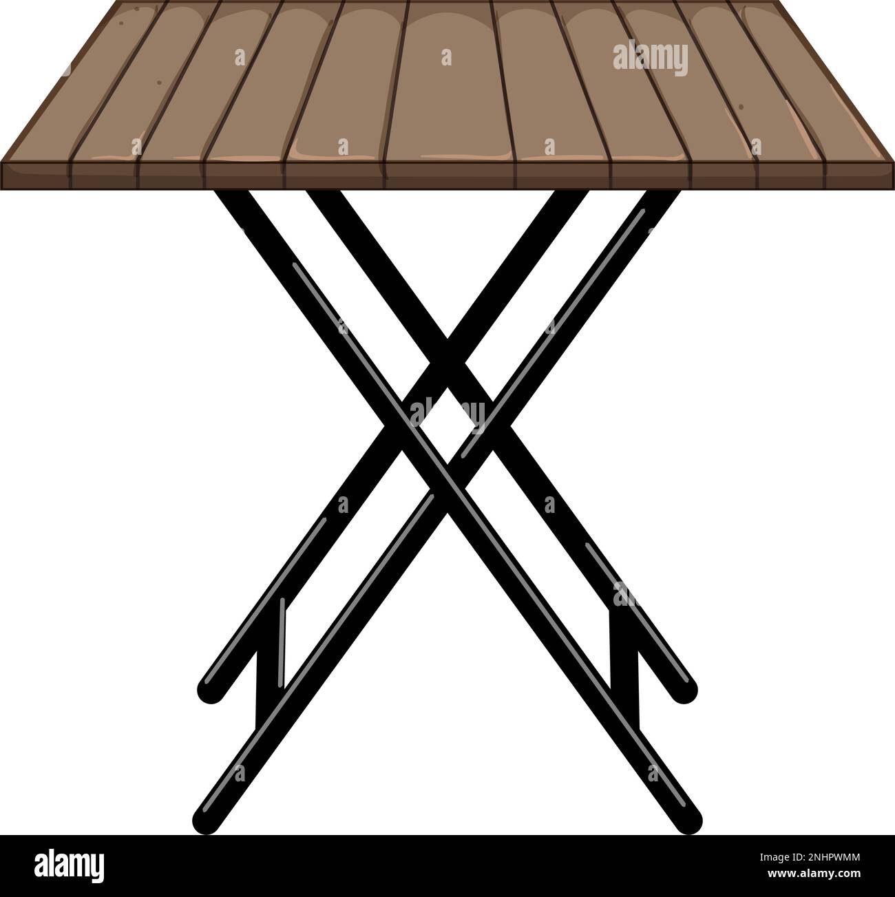 display garden outdoor table cartoon vector illustration Stock Vector ...