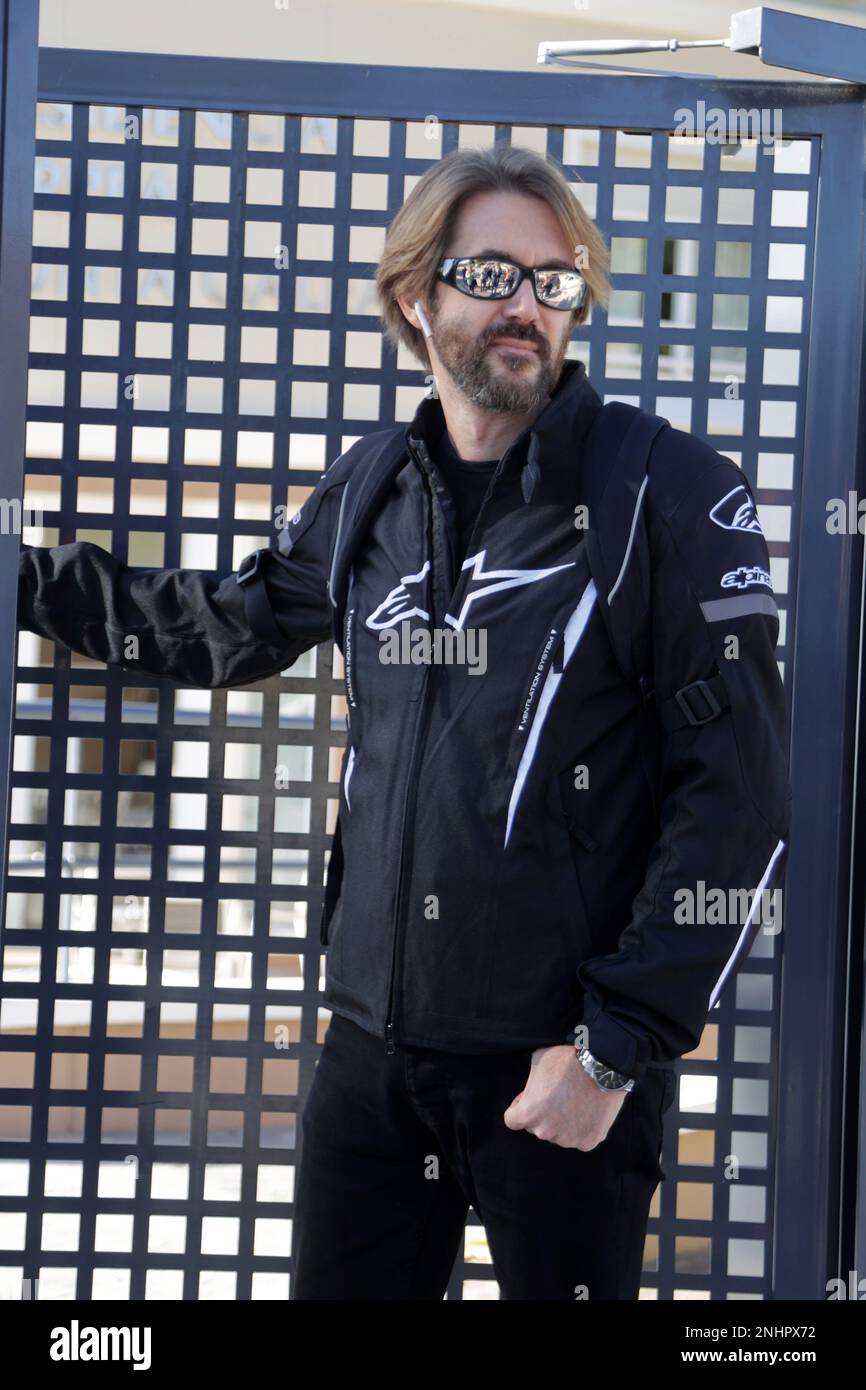 Manuel Martínez Velasco, son of Concha Velasco, arrives at the ...