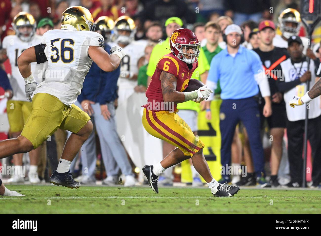 LOS ANGELES, CA - NOVEMBER 26: USC Trojans running back Austin Jones (6 ...