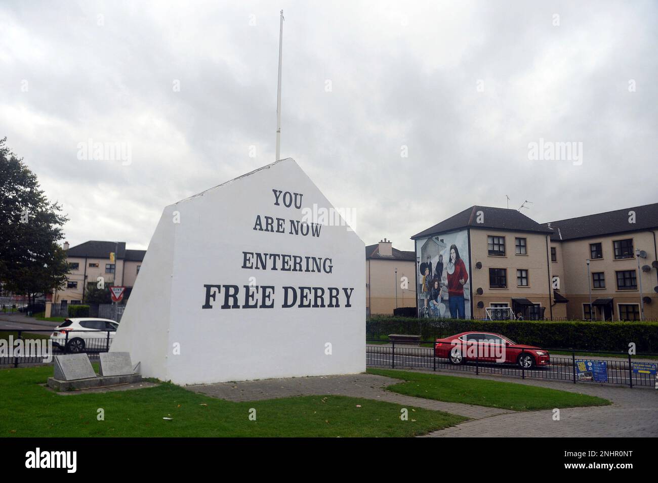 October 3, 2022, DUBLIN, IRELAND: 20221003: Free Derry Corner, a free ...