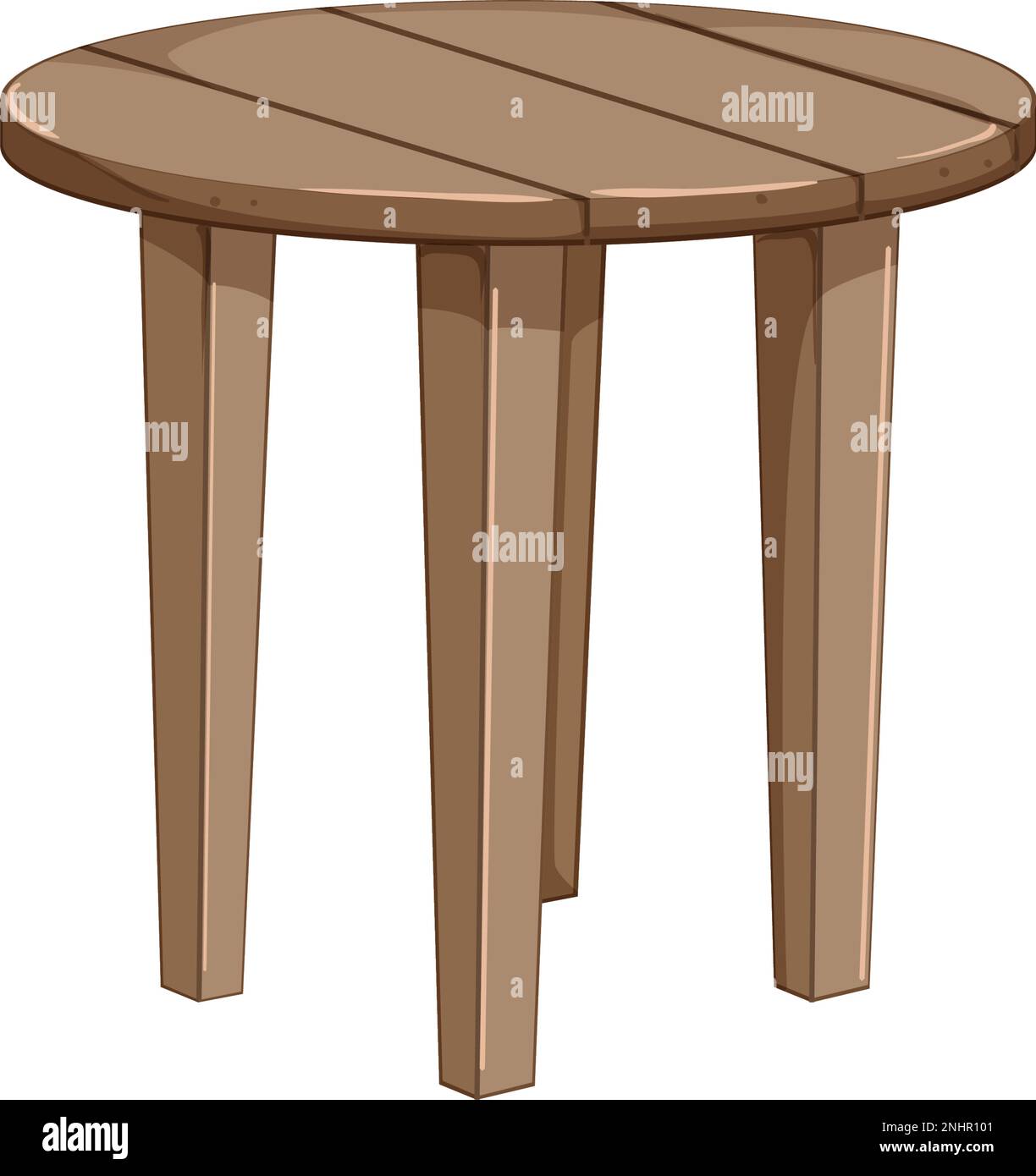 nature garden outdoor table cartoon vector illustration Stock Vector ...