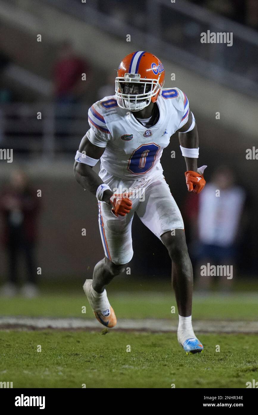TALLAHASSEE, FL - NOVEMBER 25: Florida Gators safety Trey Dean III (0 ...