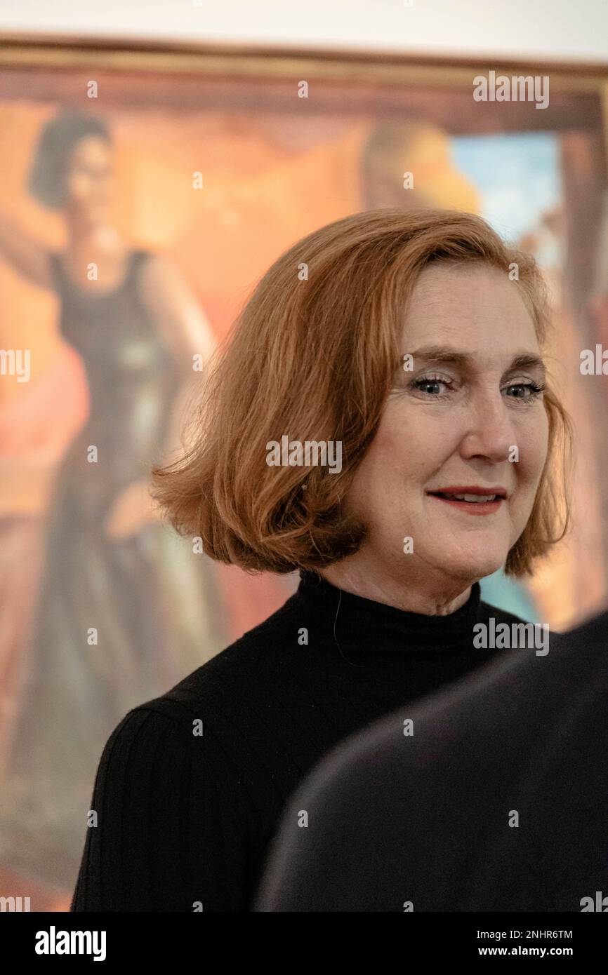 Museums for Ukraine and TBA21 founder Francesca Thyssen-Bornemisza at ...