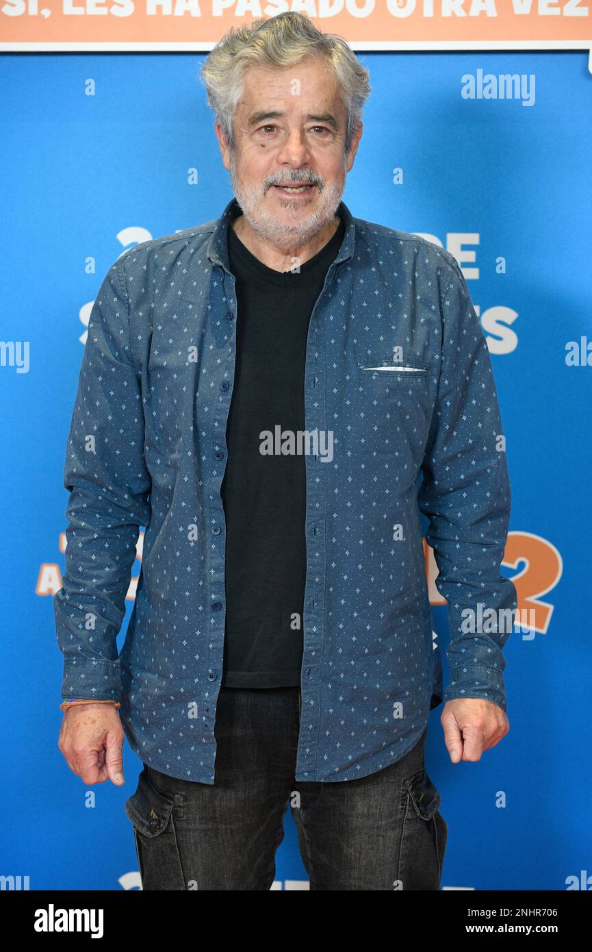 Actor Carlos Iglesias poses at the photocall for the movie 'A todo tren ...