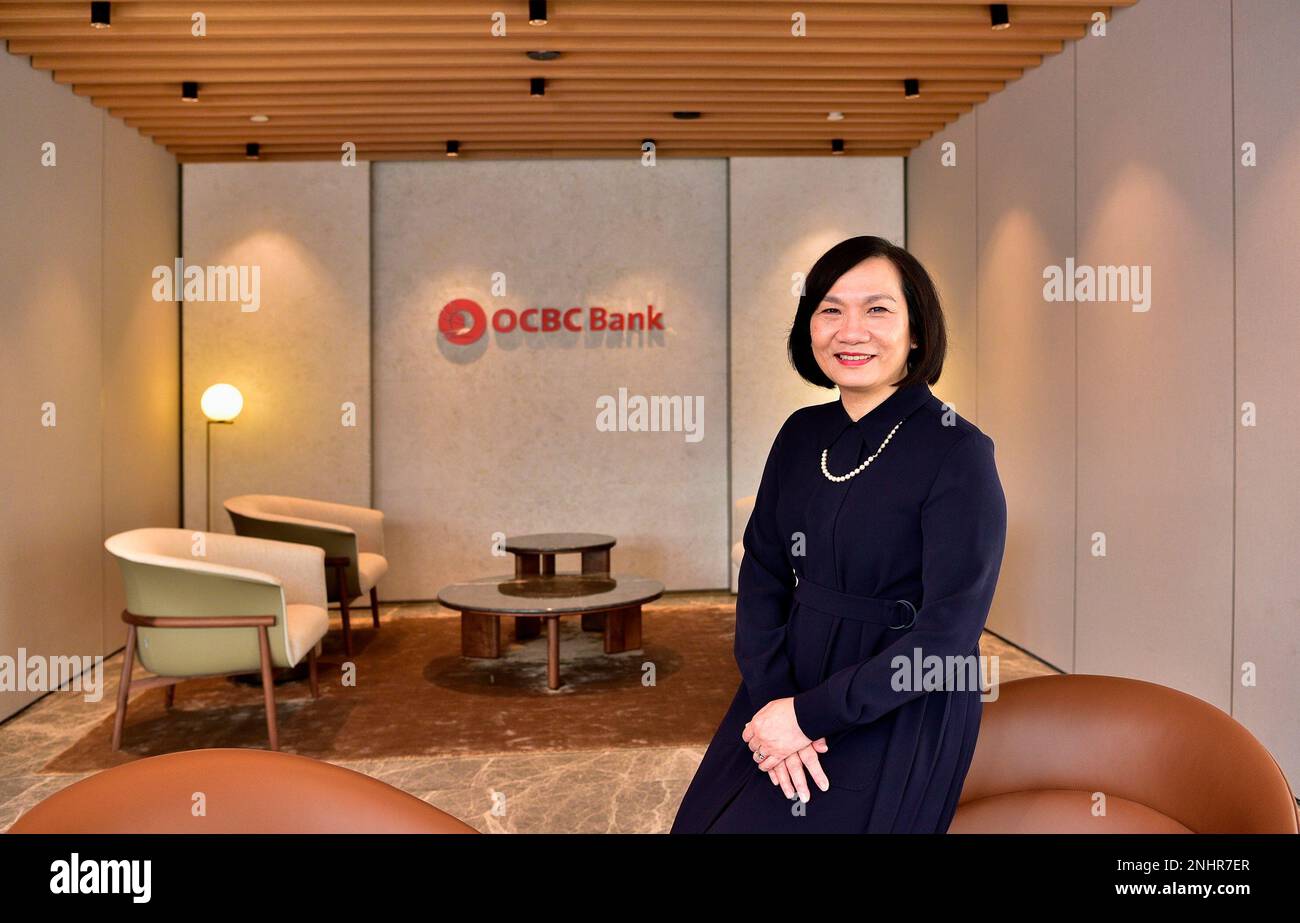 Helen Wong, Group CEO of OCBC Bank, 21 November 2022. (Singapore Press ...