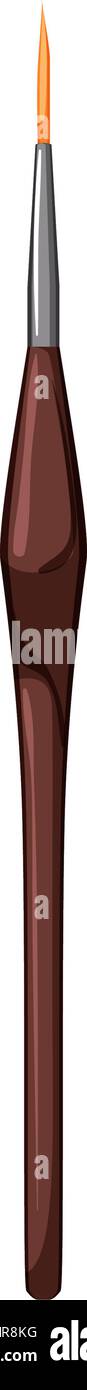 painter artist paint brush cartoon vector illustration Stock Vector ...