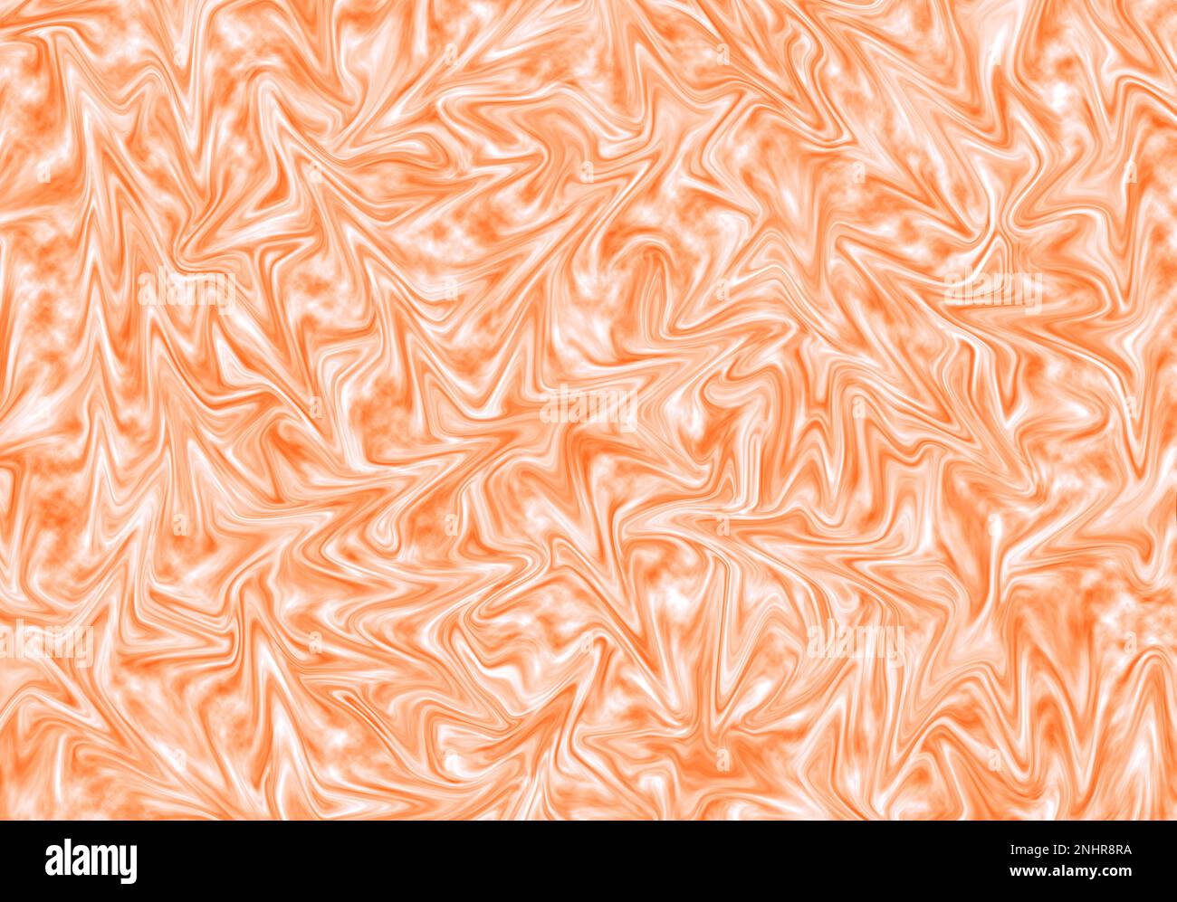 Illustration of gradient orange color liquid pattern for abstract ...