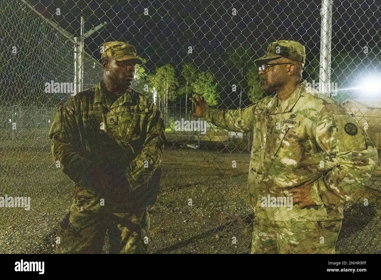 Soldiers with 290th Military Police Brigade conduct detainee operations ...
