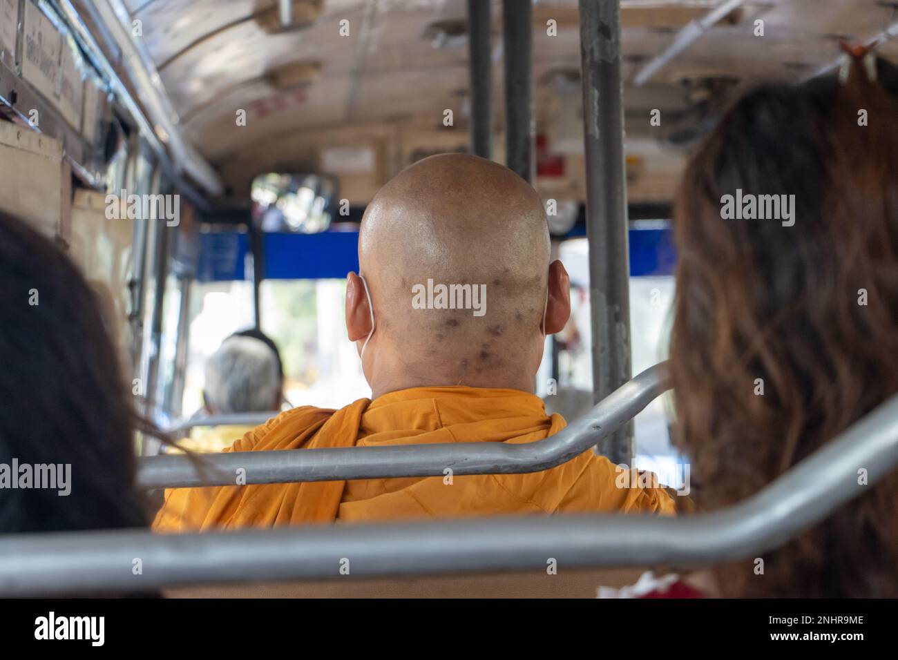 Asian man rides public transport hi-res stock photography and images ...