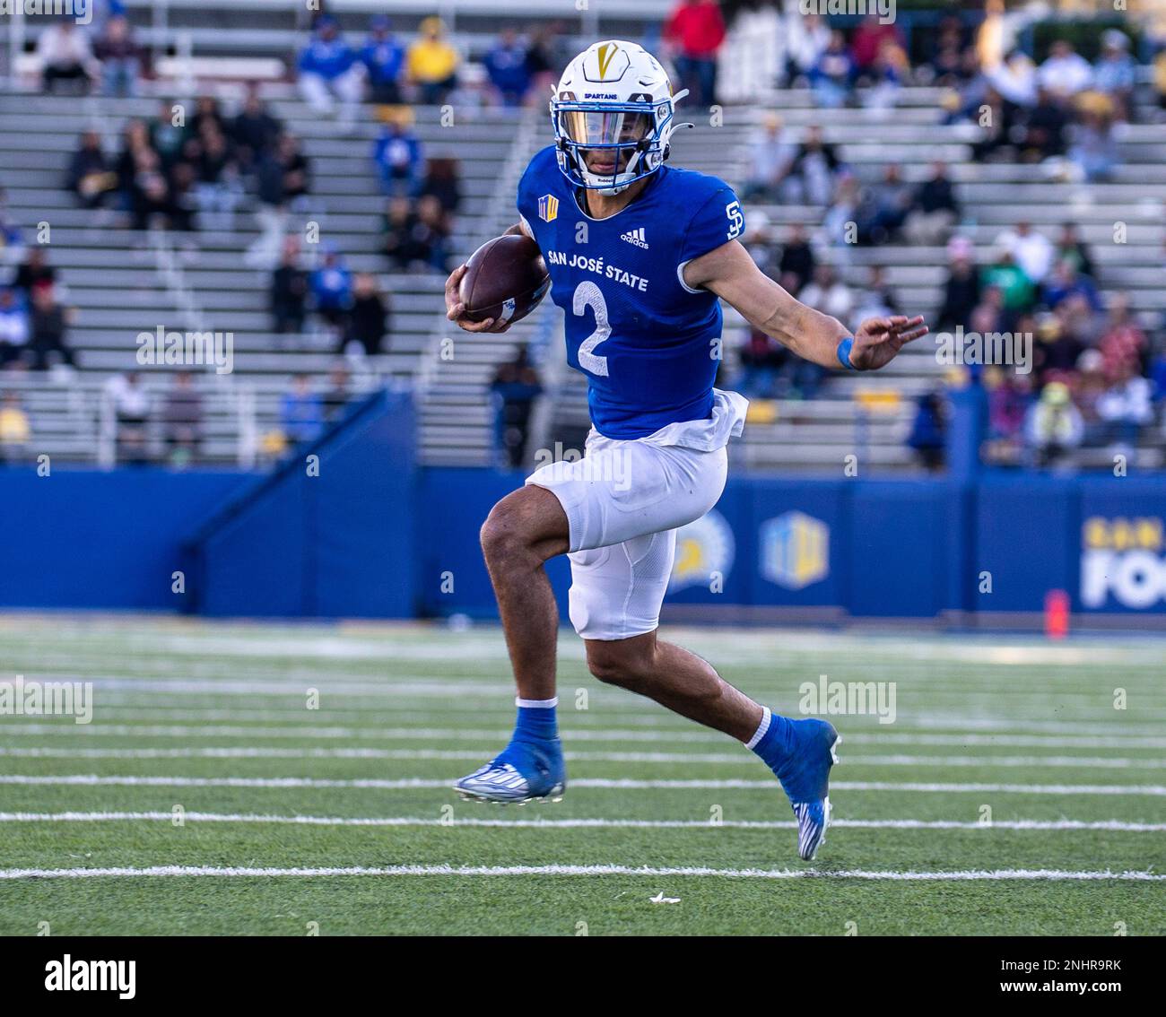 November 26 2022, San Jose, CA U.S.A. San Jose State quarterback Chevan ...