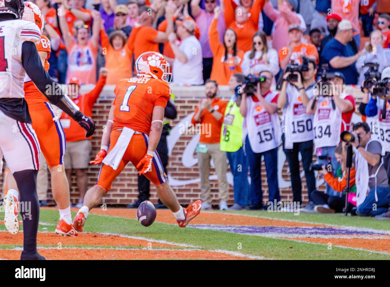November 26, 2022: Clemson Tigers running back Will Shipley (1 ...