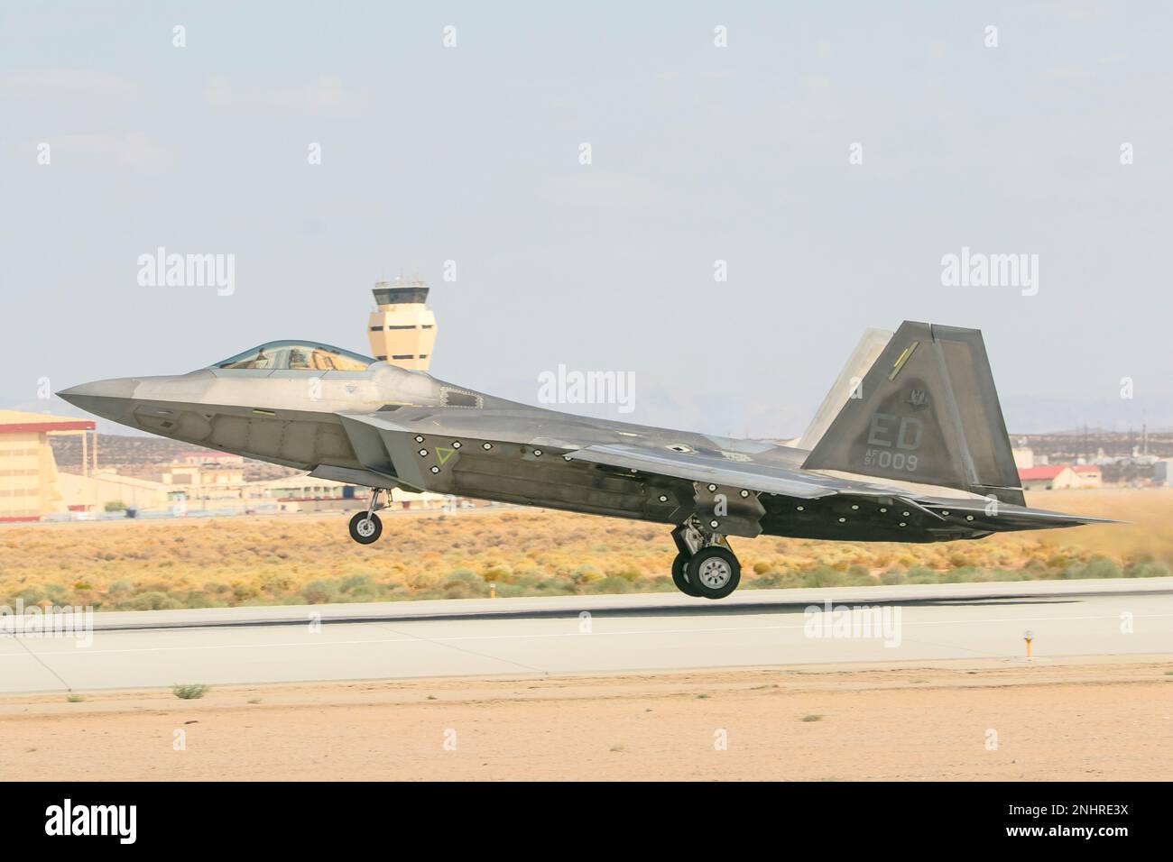 An F-22 Raptor from the 411th Flight Test Squadron, 412th Test Wing ...