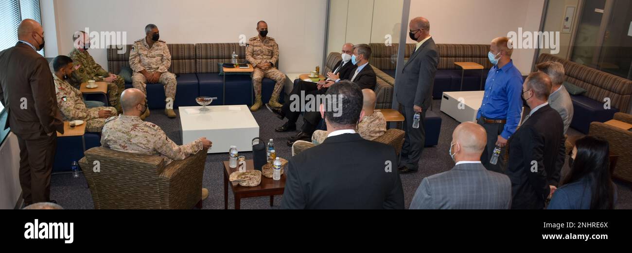 Diwaniya at the Middle East District headquarters, during the Kuwait ...