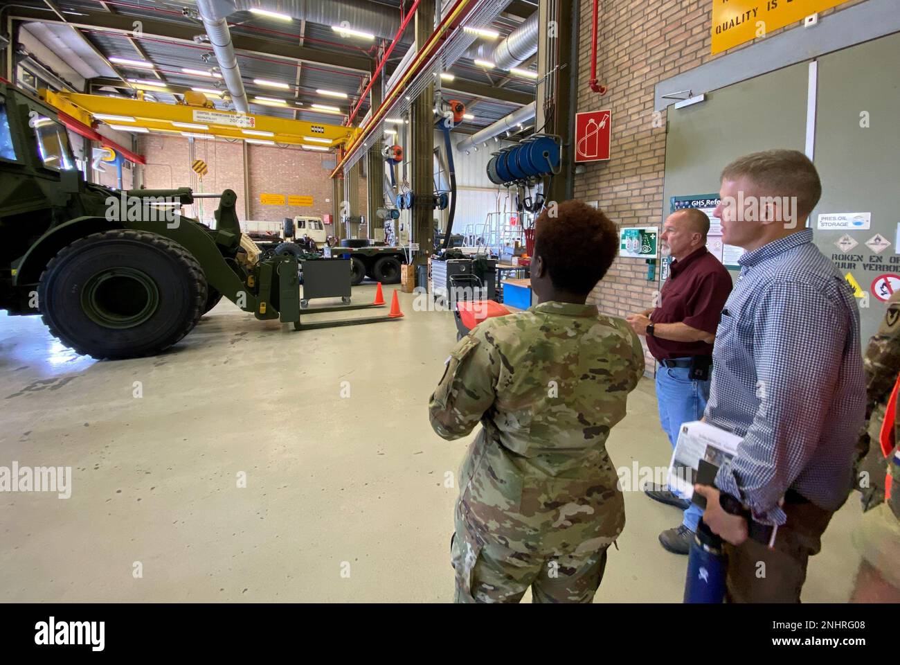 The Eygelshoven Army Prepositioned Stocks-2 worksite director, Gregory ...