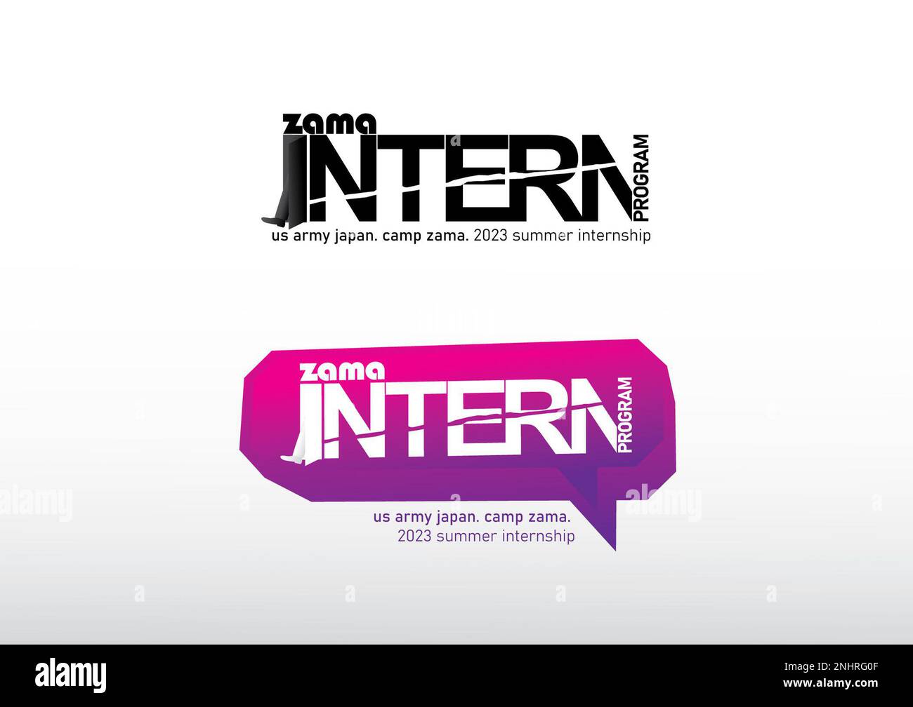 Camp Zama Summer Internship Program Logo and Identity. The Public ...