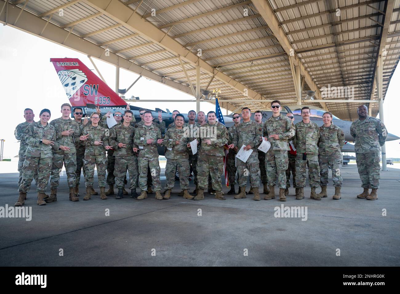 U.S. Air Force 77th Fighter Generation Squadron (FGS) dedicated crew ...