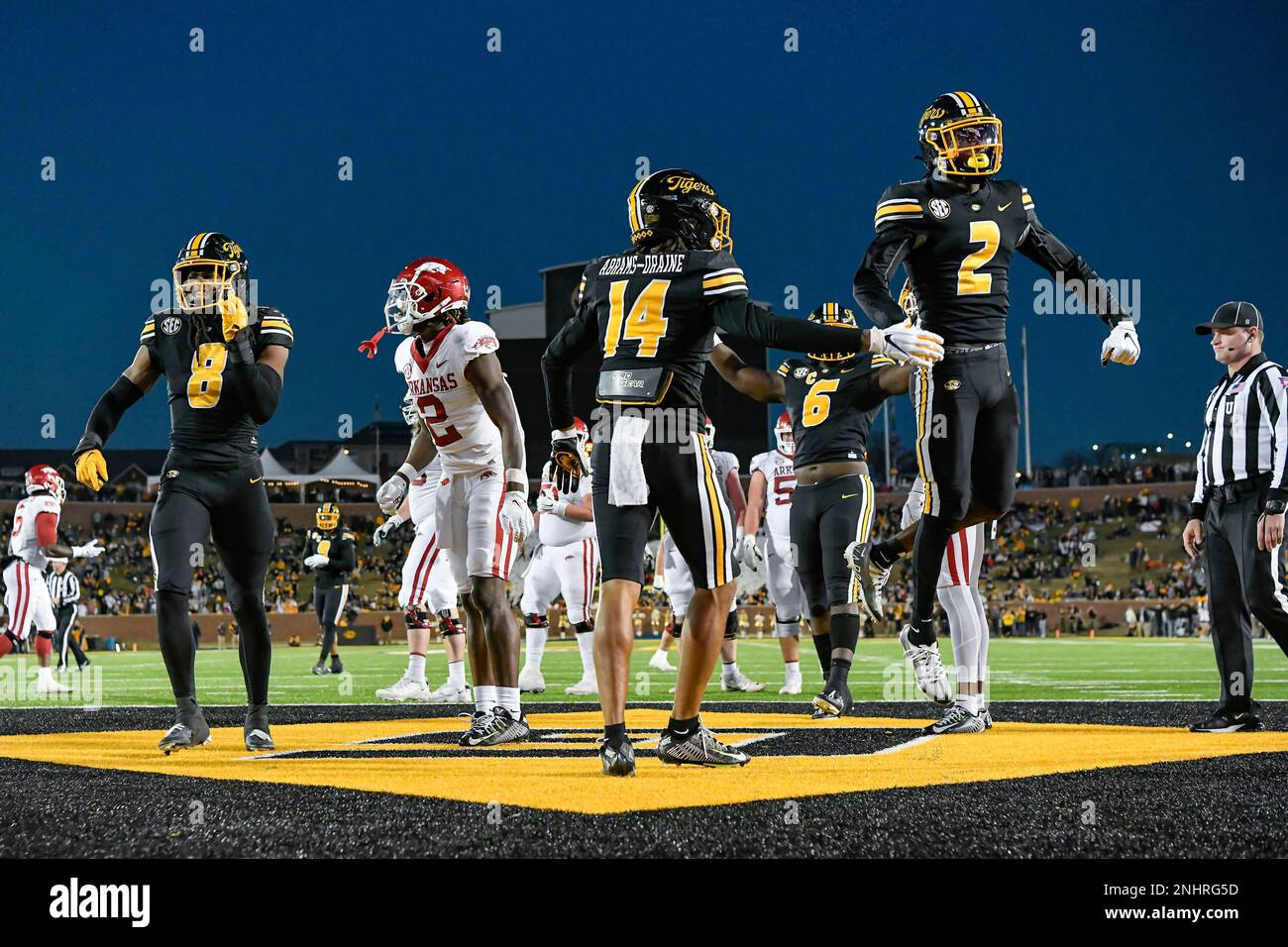 COLUMBIA, MO - NOVEMBER 25: Missouri Tigers defensive back Ennis ...