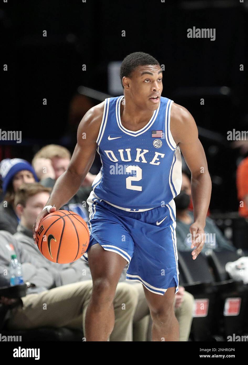 November 25, 2022: Duke Blue Devils guard Jaylen Blakes (2) looks for ...