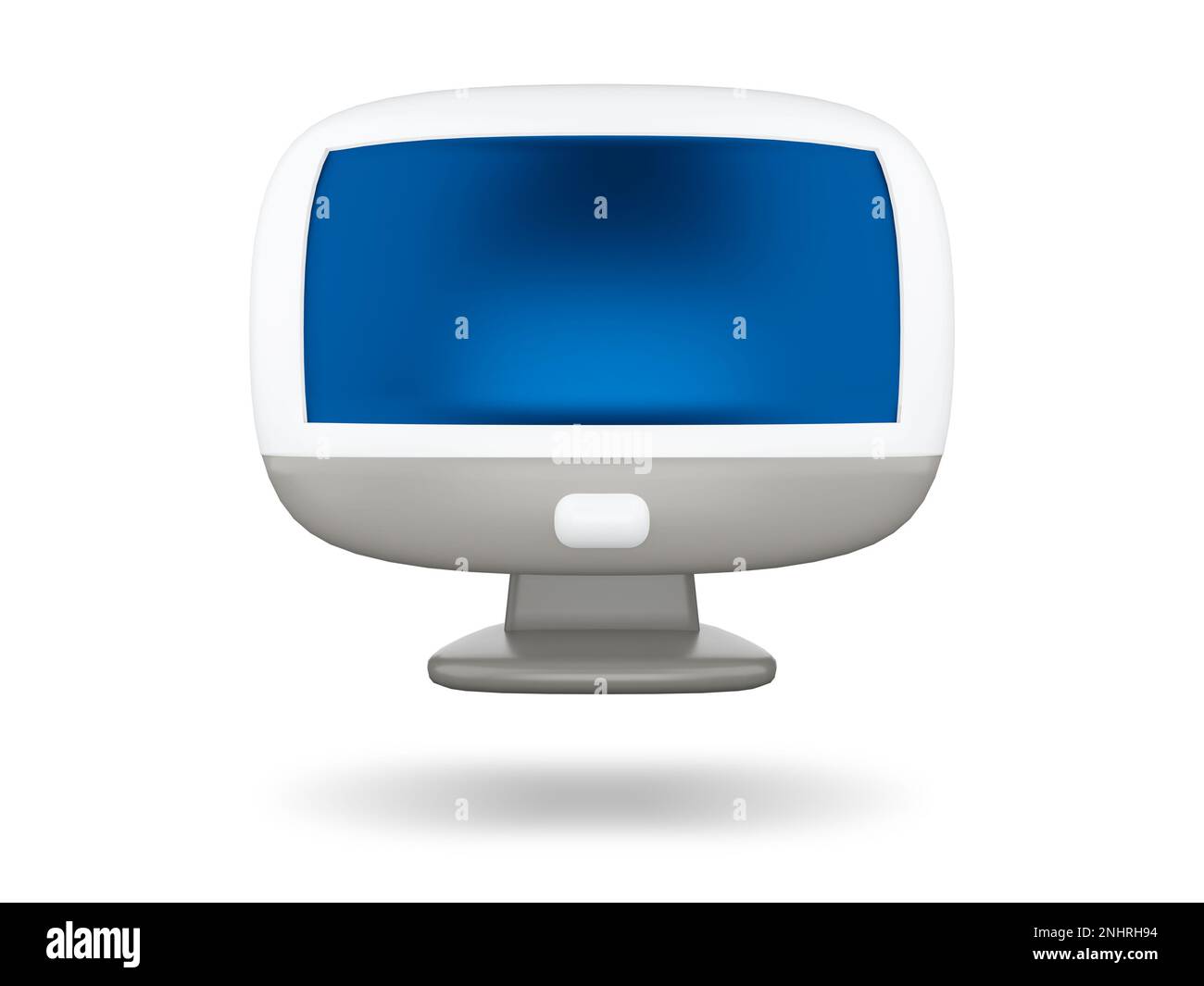 Computer icon. 3D render illustration Stock Photo - Alamy