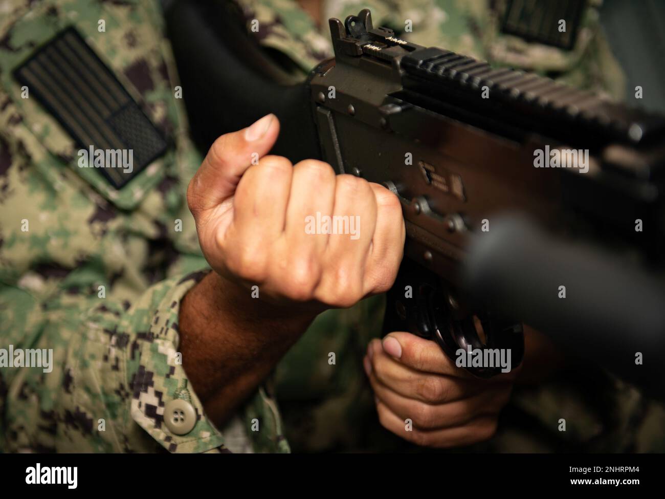 220802-N-HS181-1016 SAN DIEGO (Aug. 2, 2022) Gunner’s Mate 2nd Class ...