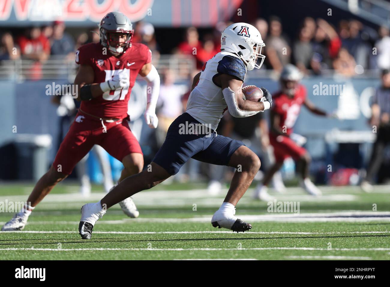 TUCSON, AZ - NOVEMBER 19: Arizona Wildcats running back Michael Wiley ...
