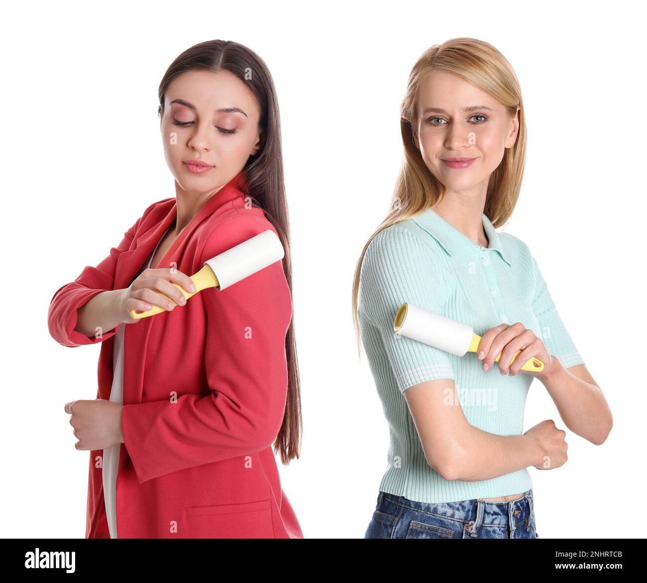 Rollers for cleaning of clothes Cut Out Stock Images & Pictures - Alamy