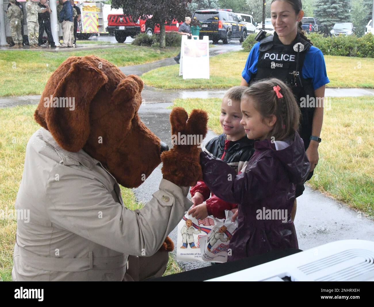McGruff the Crime Dog and Sparky the Fire Dog were among the special ...