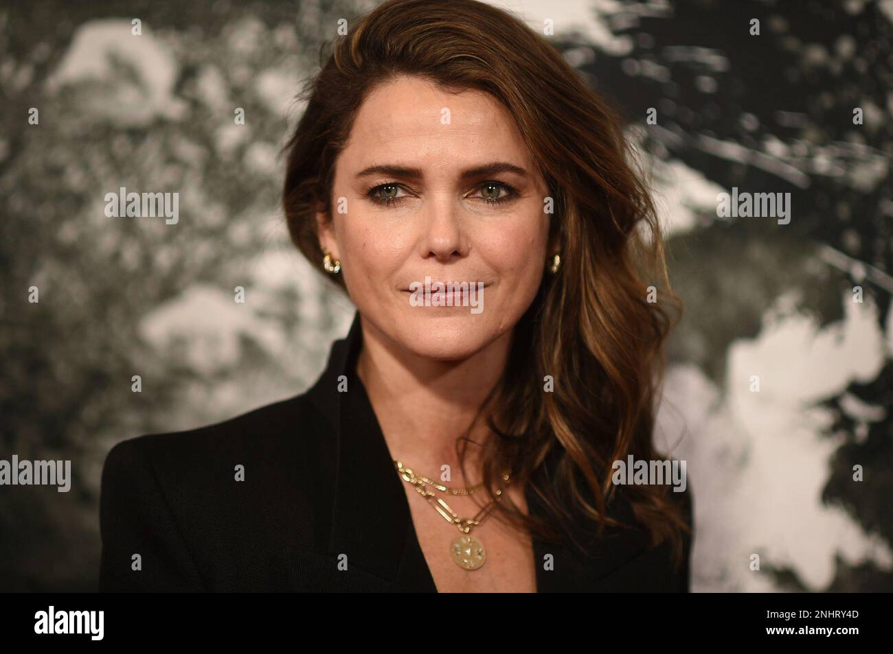 Keri Russell arrives at the world premiere of "Cocaine Bear" on Tuesday ...