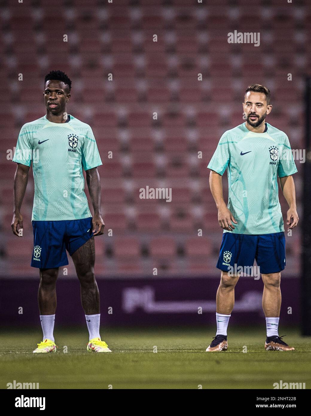 Qatar - Doha - 11/23/2022 - WORLD CUP 2022, BRAZILIAN TEAM TRAINING ...