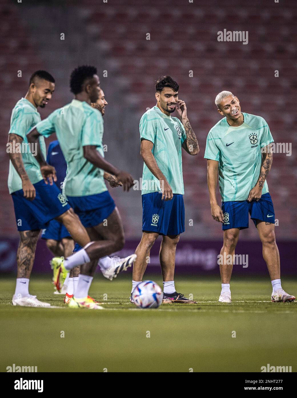 Qatar - Doha - 11/23/2022 - WORLD CUP 2022, BRAZILIAN NATIONAL TEAM ...