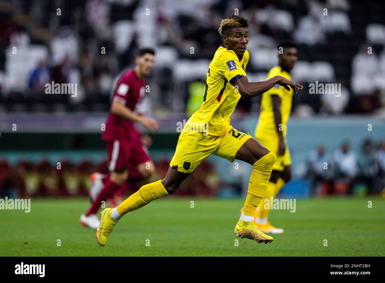 AL KHOR, QATAR - NOVEMBER 20: Ecuador's Kevin Rodriguez during the ...
