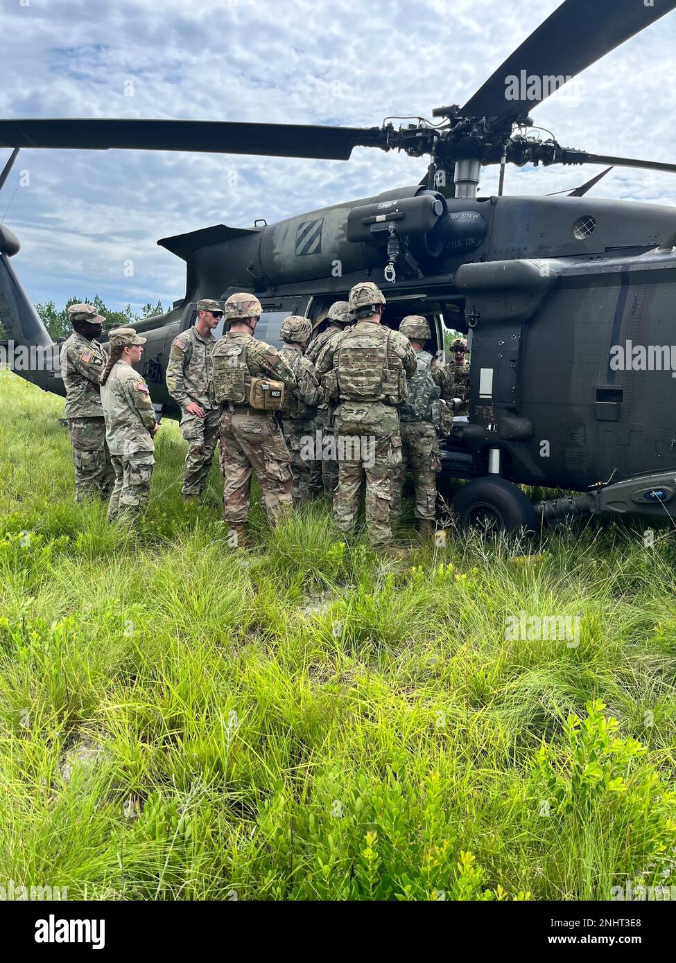 U.S. Army medics assigned to the “Gila Battalion”, 9th Brigade Engineer ...