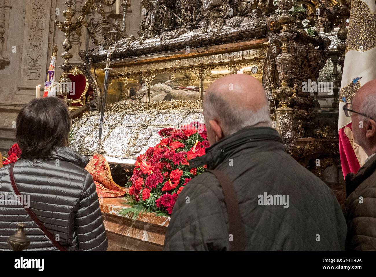Opening of the urn of San Fernanda on November 23, 2022 in Seville ...