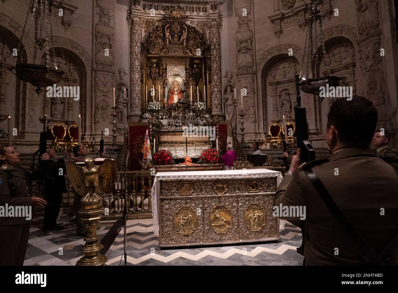 Opening of the urn of San Fernanda on November 23, 2022 in Seville ...