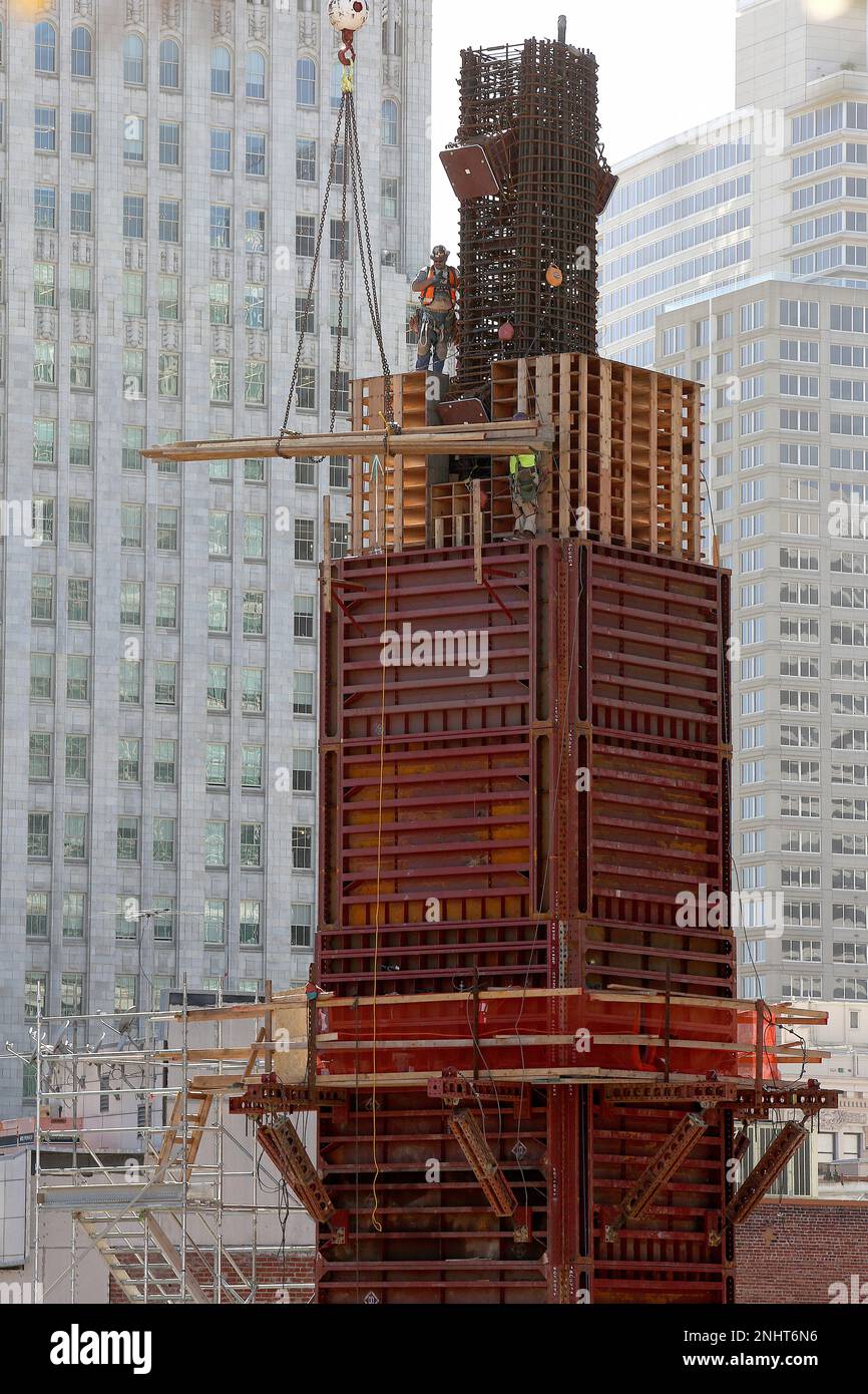 This is part of the bus bridge to the Transbay Transit Center in San ...