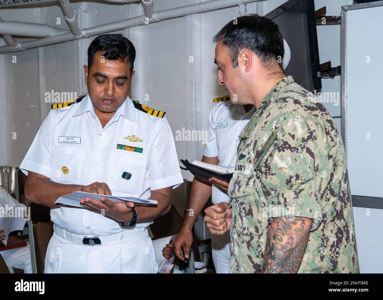 VISAKHAPATNAM, India (Aug. 2, 2022) – Indian Navy Cmdr. Ranjeev Ranjan ...