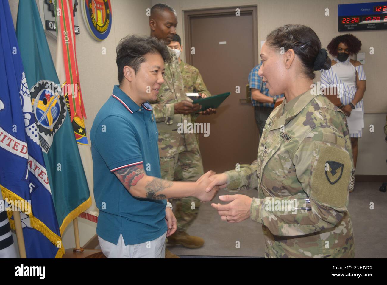 Col. Lisa Rennard, commander, 403rd Army Field Support Brigade ...