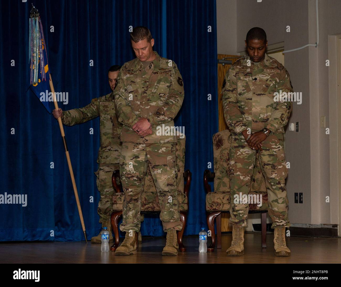 Col. Kyle Grygo, 51st Mission Support Group commander, and Lt. Col ...
