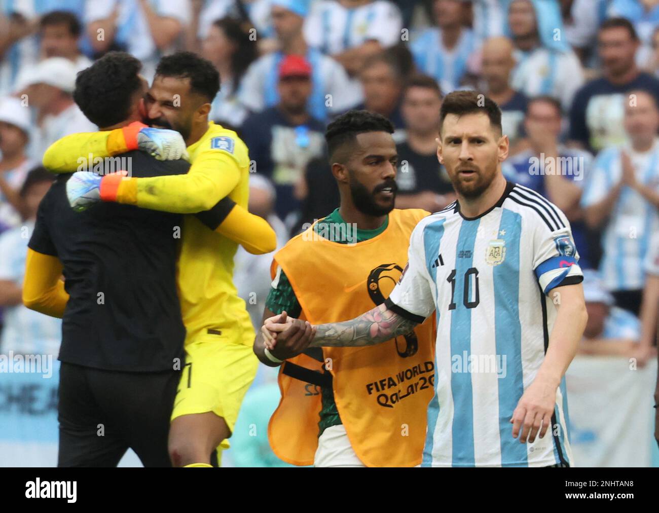Argentina's Lionel MESSI after losing the World Cup Group C match at ...