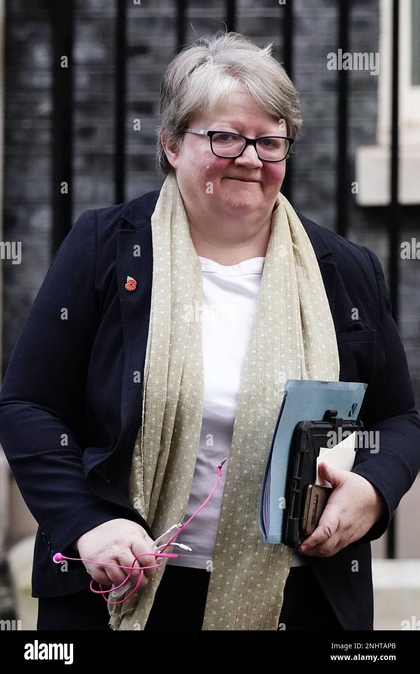 File photo dated 08/11/22 of Environment Secretary Therese Coffey, who ...