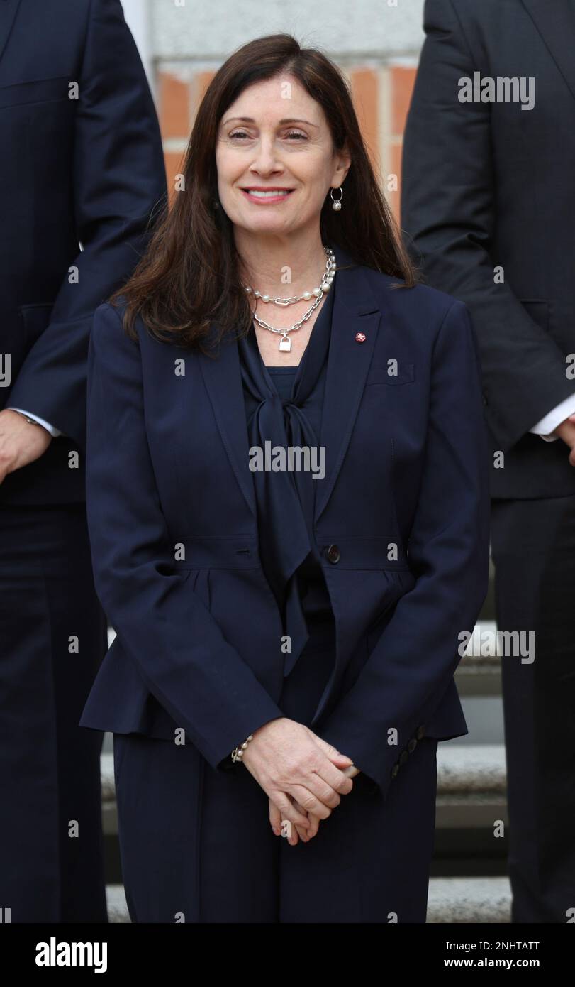 Microsoft President for Western Europe Cindy Rose poses during an ...