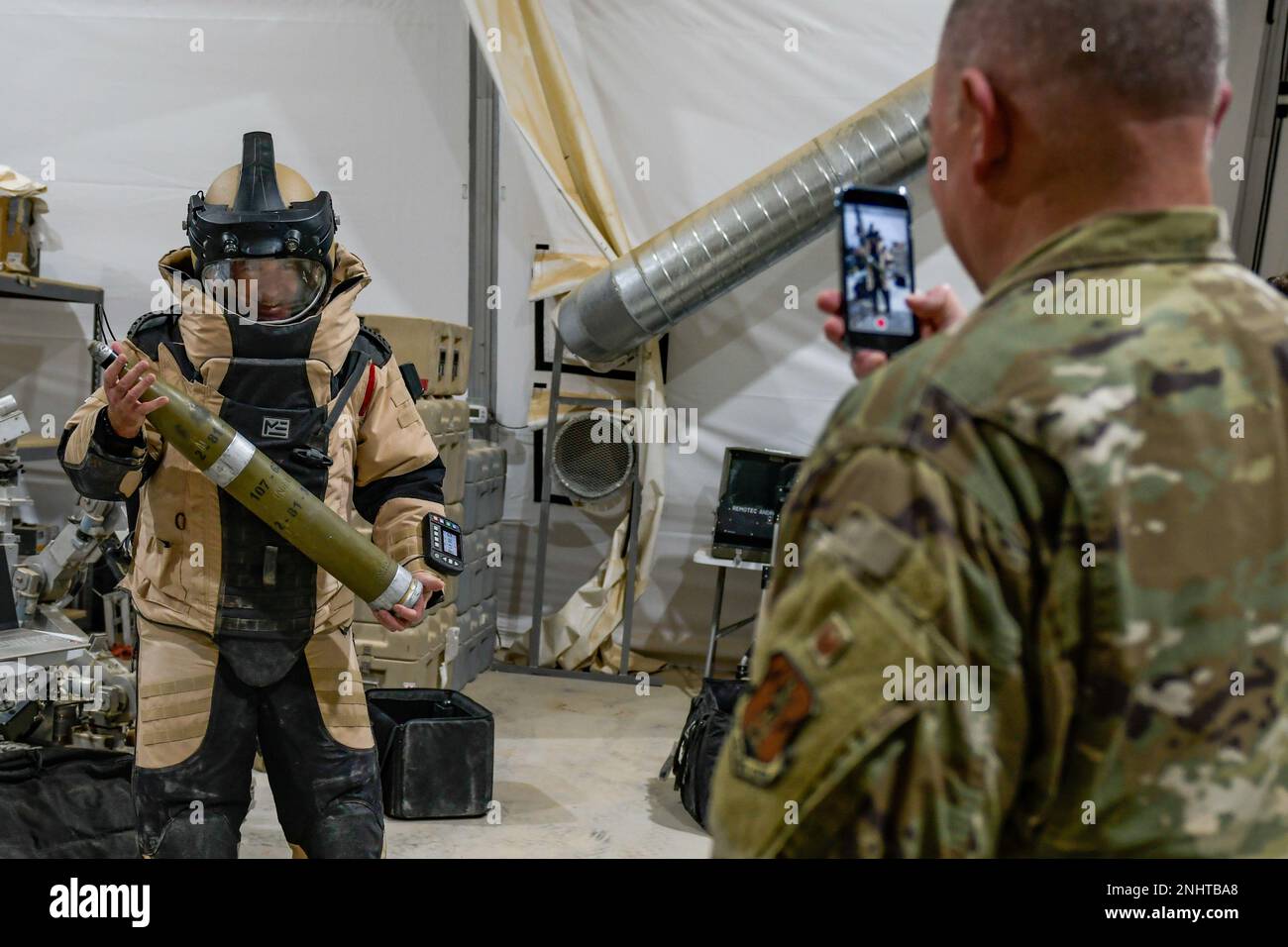 U.S. Air Force Col. Britt Vanshur, the senior Air Reserve Component ...