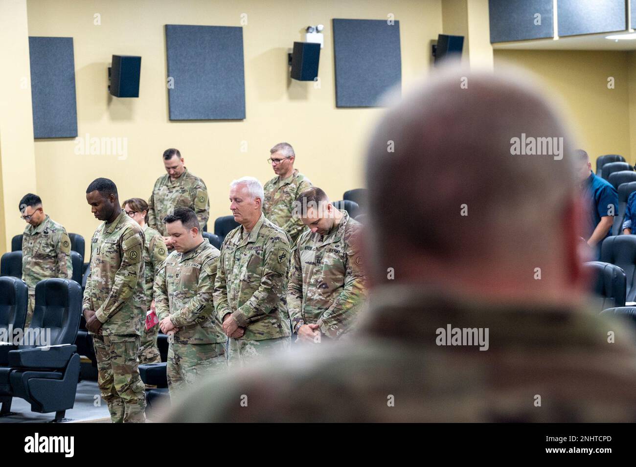 Soldiers of Headquarters and Headquarters Battalion U.S. Army Central ...