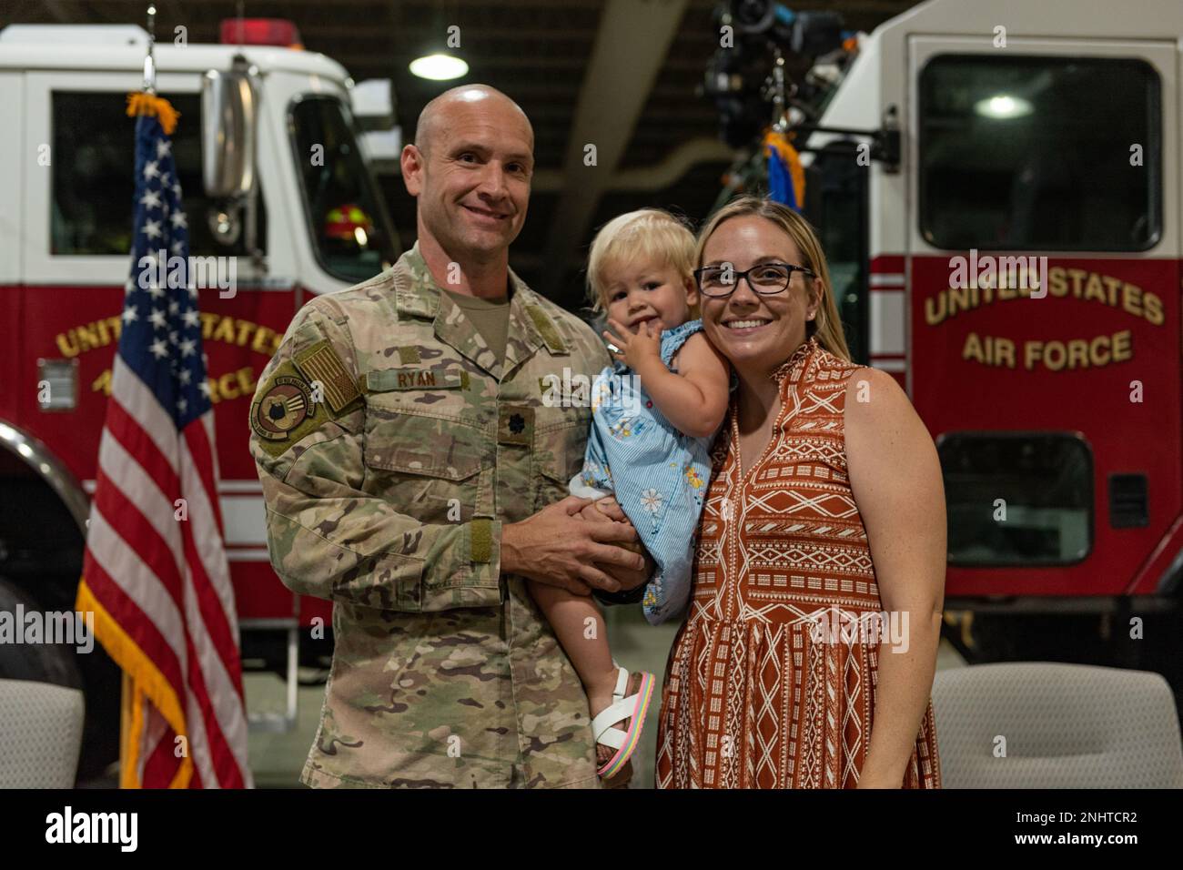 U.S. Air Force Lt. Col. Michael Ryan, 598th Range Squadron commander ...