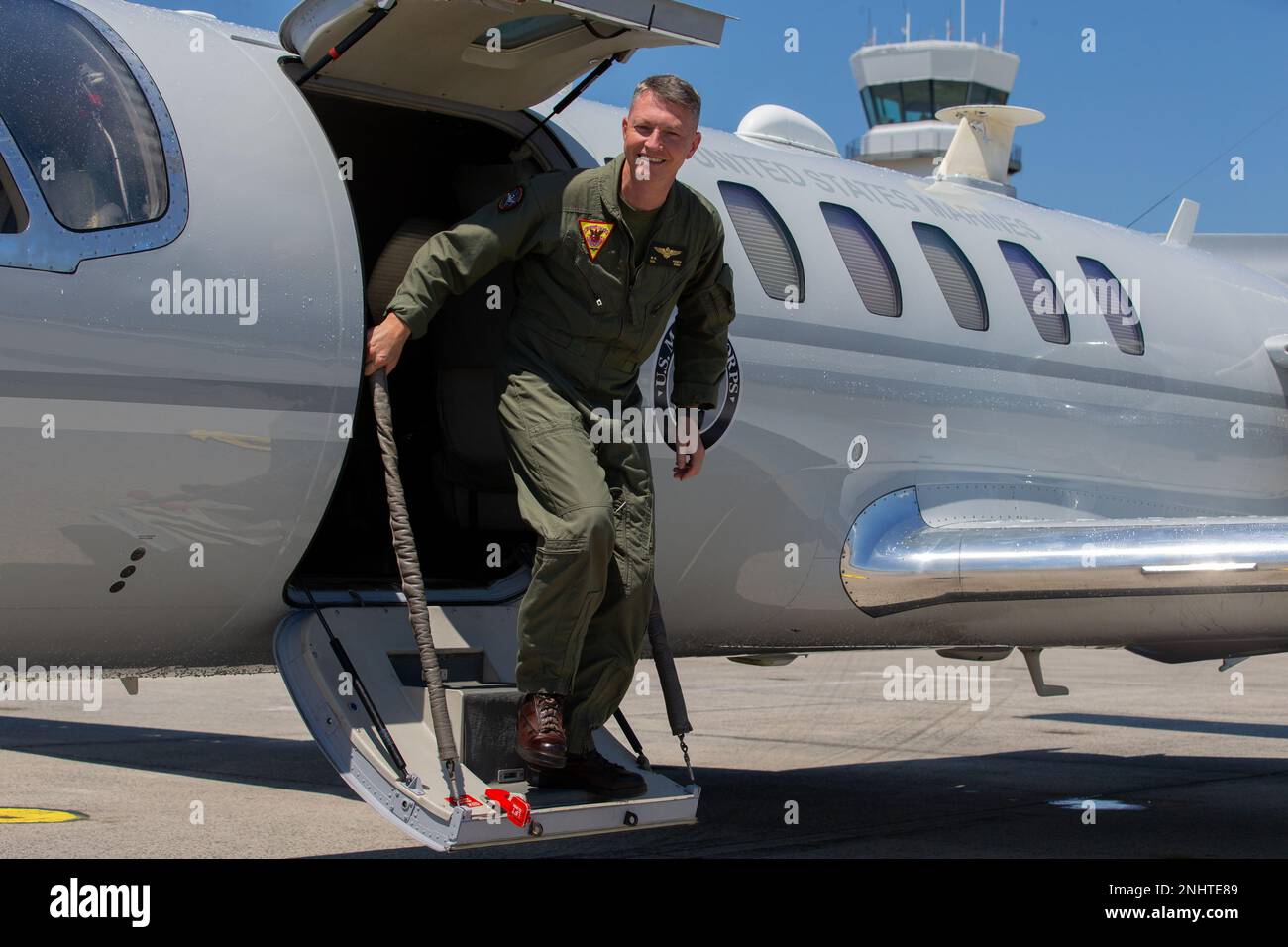 U.S. Marine Corps Col. Mikel Huber, Marine Corps Air Station (MCAS ...