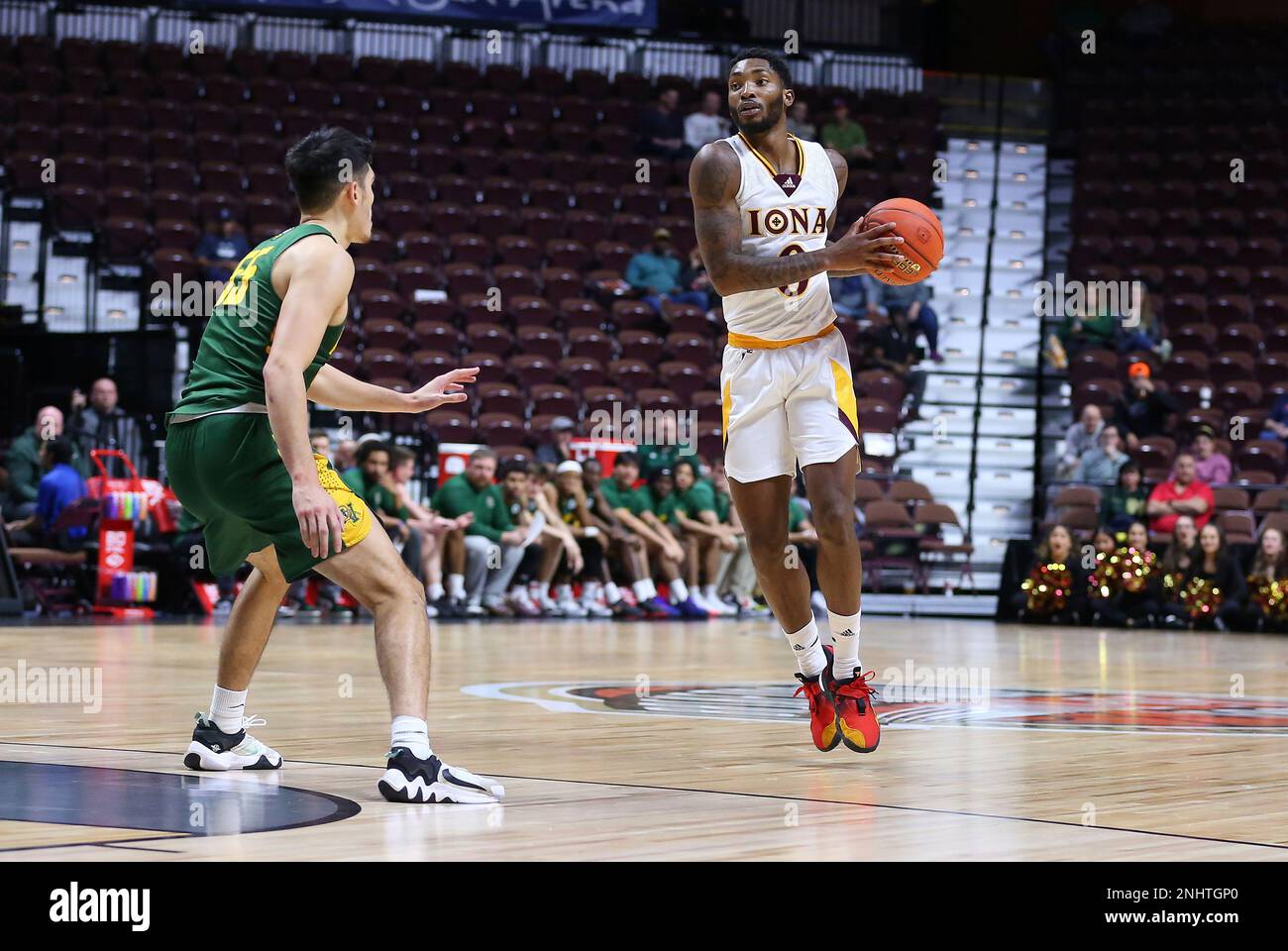 UNCASVILLE, CT - NOVEMBER 18: Iona Gaels guard Berrick JeanLouis (0 ...
