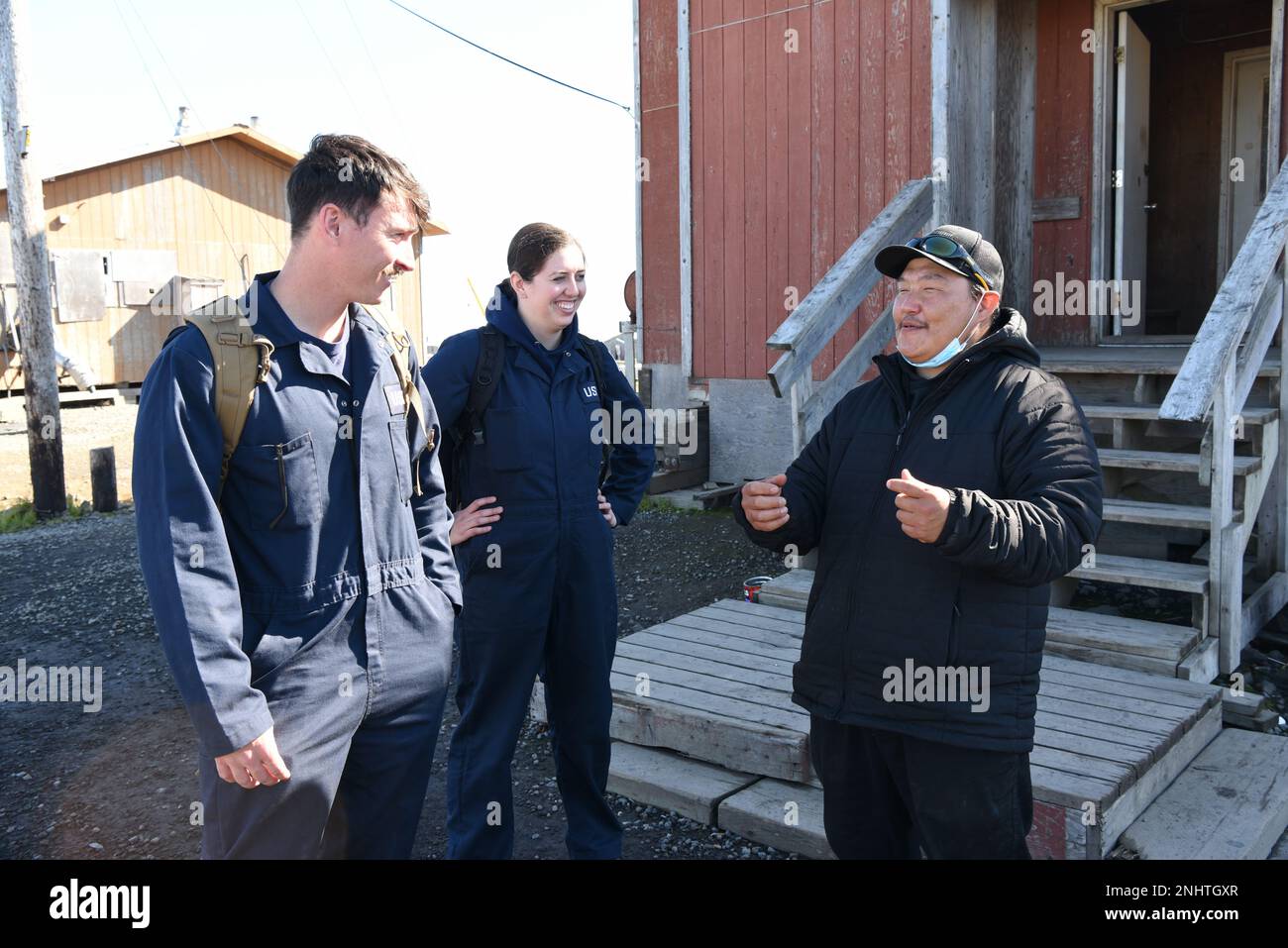 Petty Officers 3rd Class Mark Thayer and Lauren Richard, Marine Safety ...