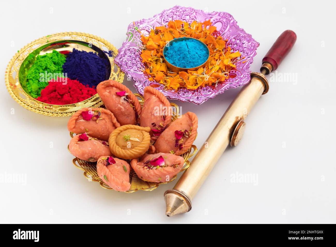 Rose Gujia Also Called Gulab Gujiya, Pirukiya, Pirukia, Pedakiya ...