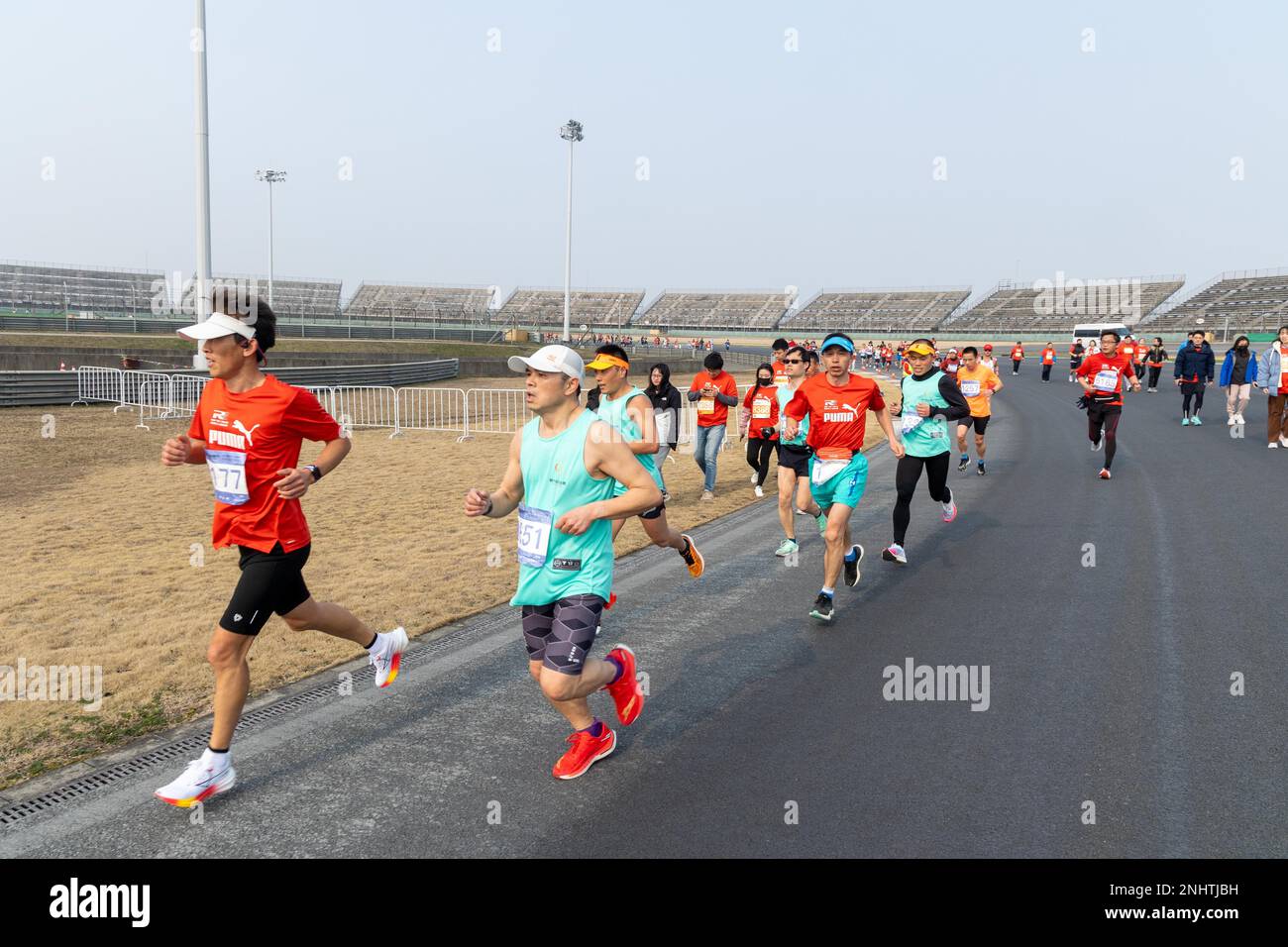 The 2023 Run the Track running activity was held at Shanghai ...